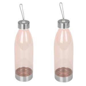 Mainstays | Dining | Mainstays Pink Plastic Water Bottle With Strap And ...